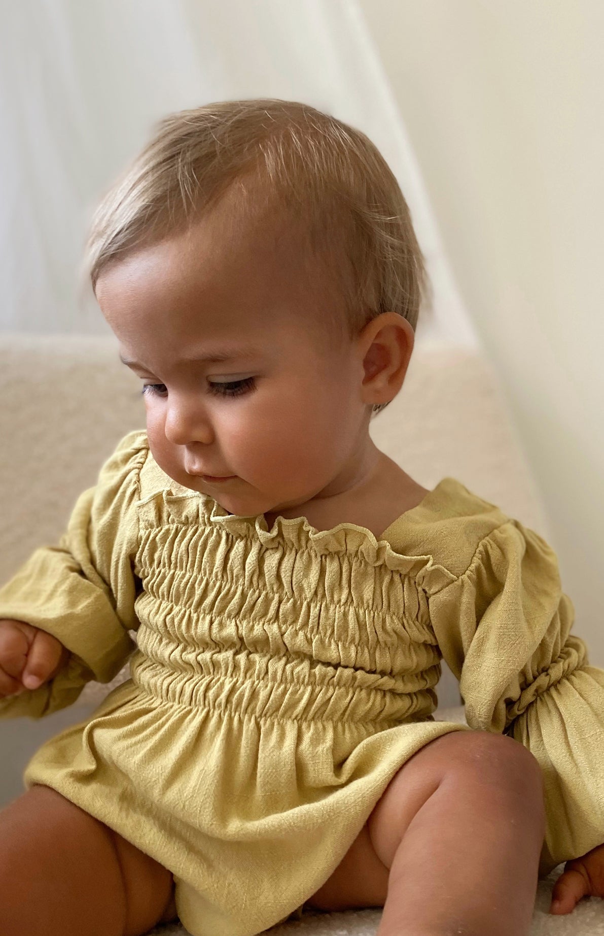MADELINE ROMPER - OLIVE – Noni The Label