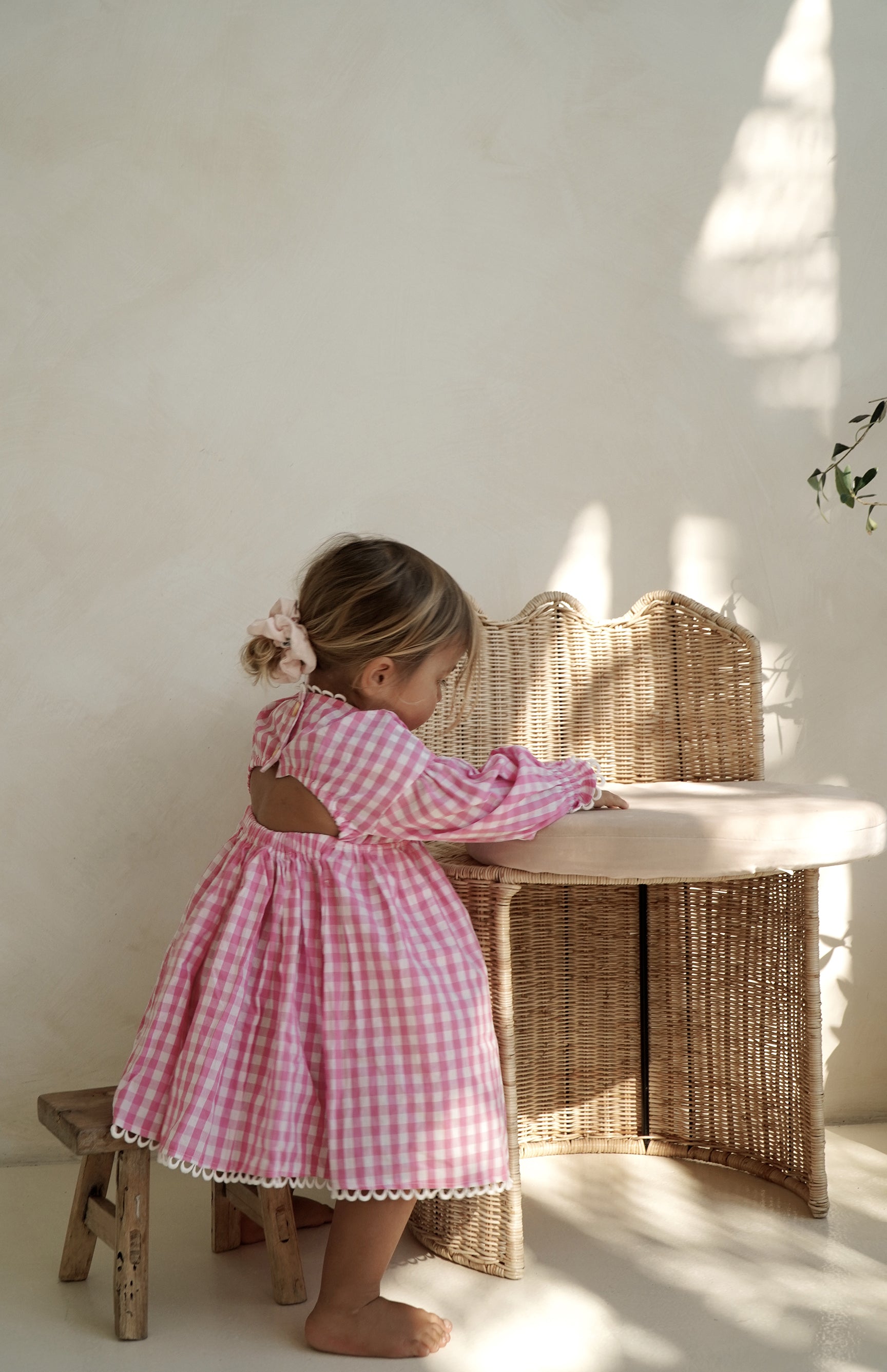 LOLLY DRESS - PINK GINGHAM – Noni The Label