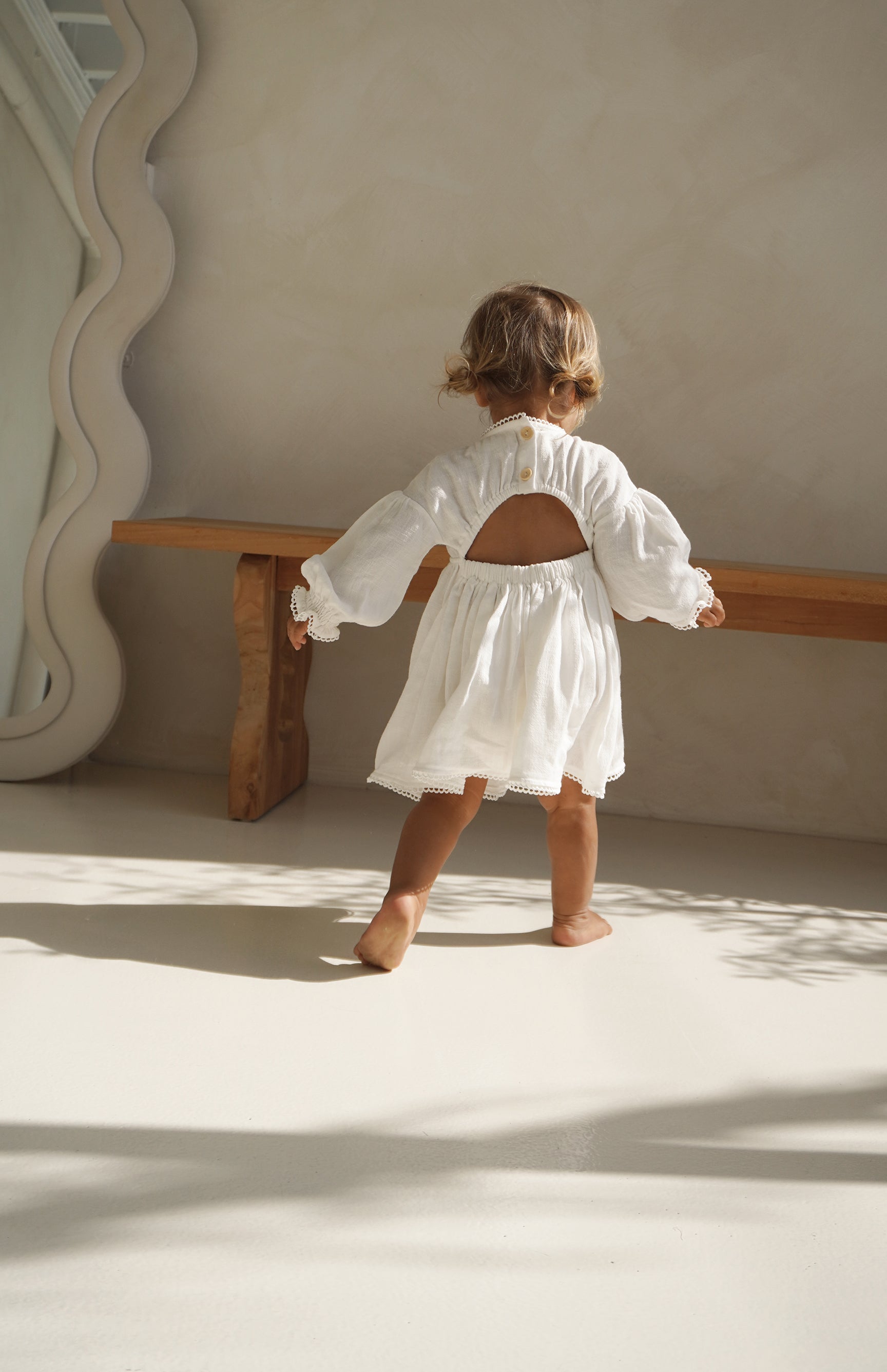 LOLLY DRESS - WHITE – Noni The Label