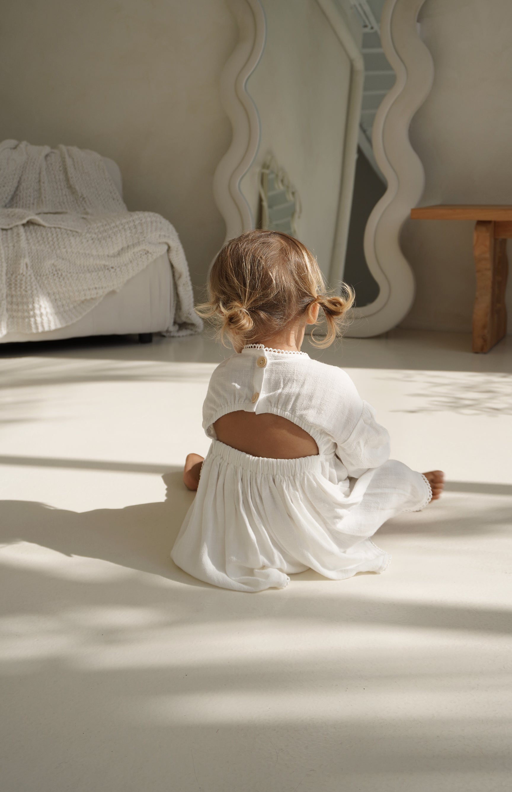 LOLLY DRESS - WHITE – Noni The Label