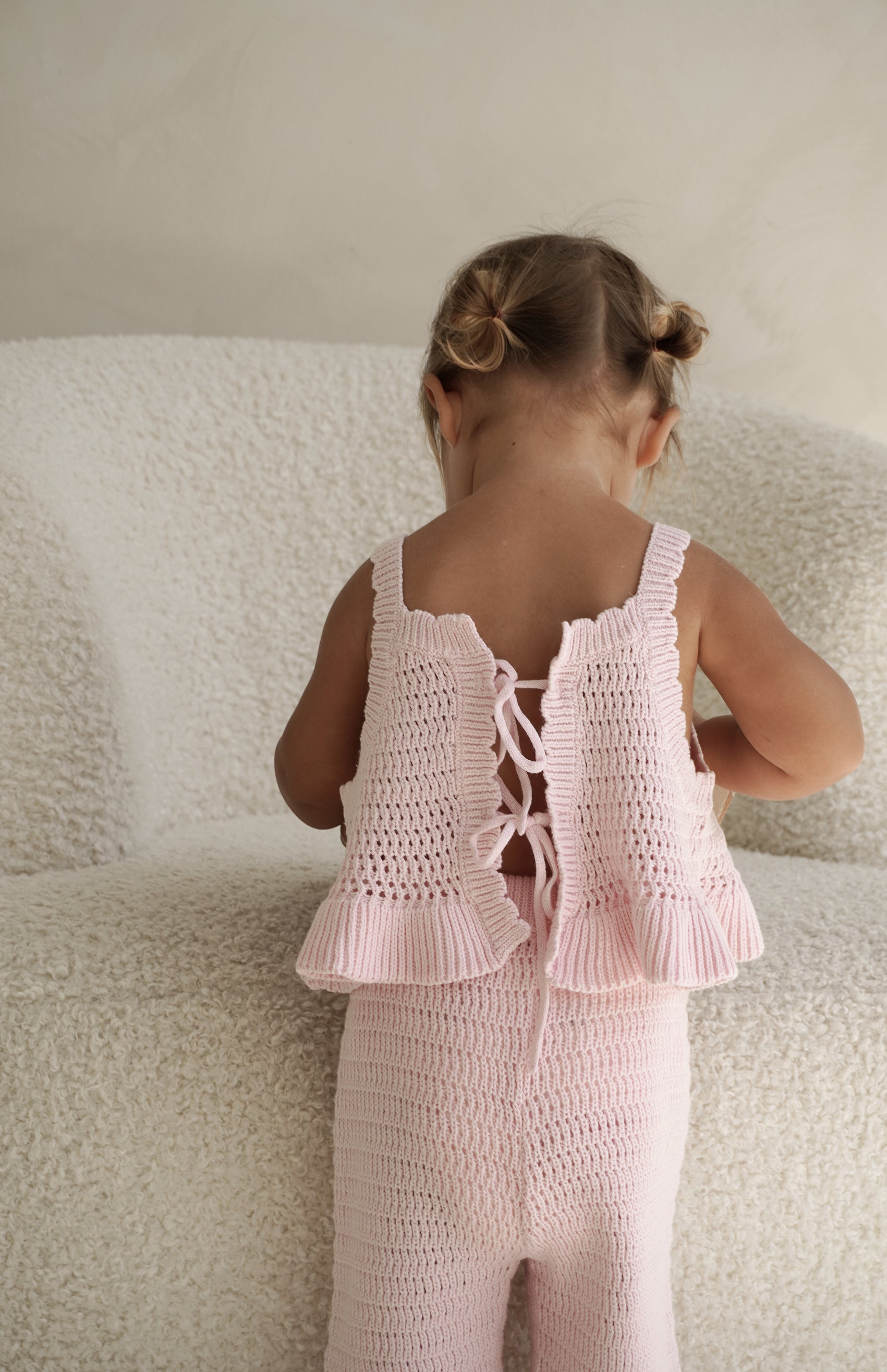 AVA CROCHET TOP - PINK – Noni The Label